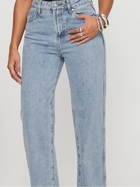 Princess Polly | Jeans | Princess Polly Highrise Light Wash Jeans ...